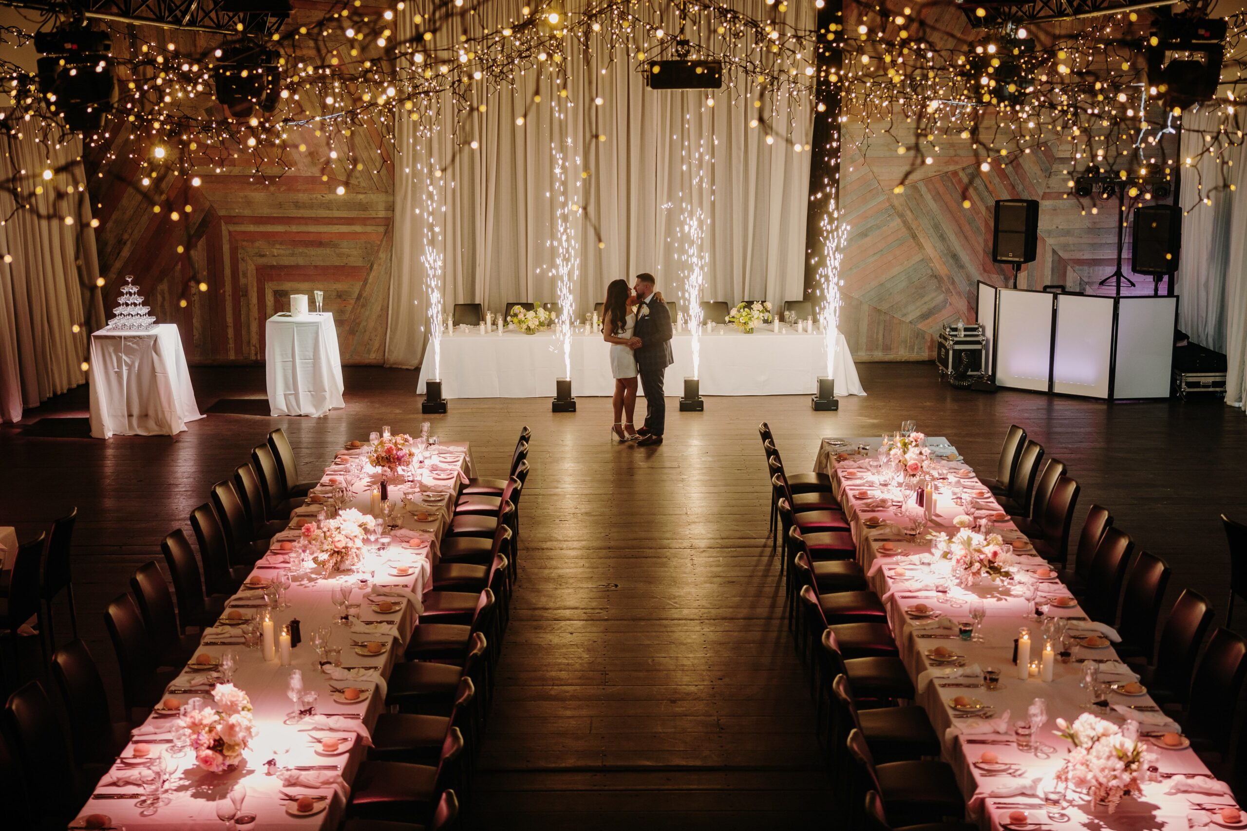Cargo Hall Wedding South Wharf | Showtime Event Group