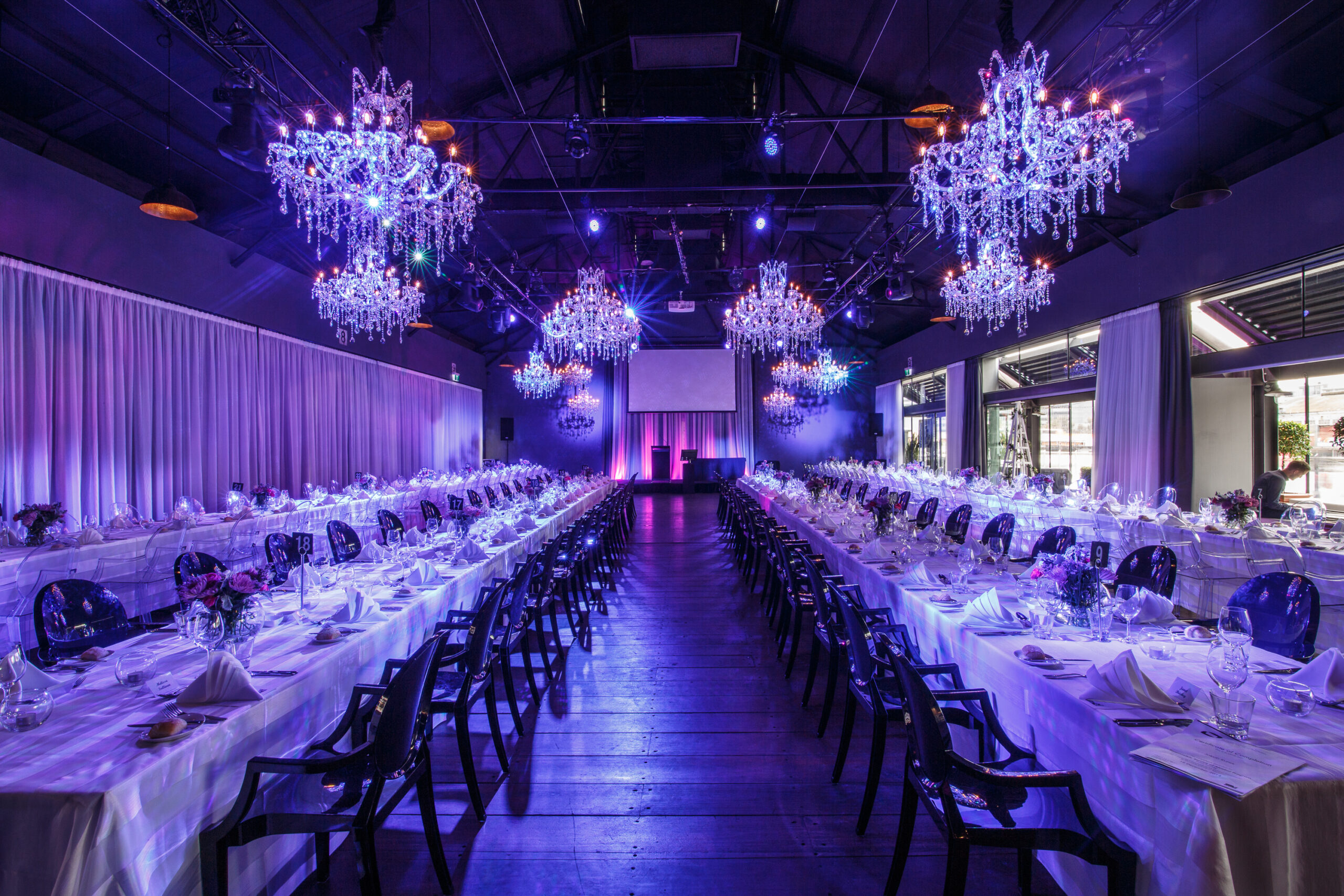 Cargo Hall Wedding South Wharf | Showtime Event Group