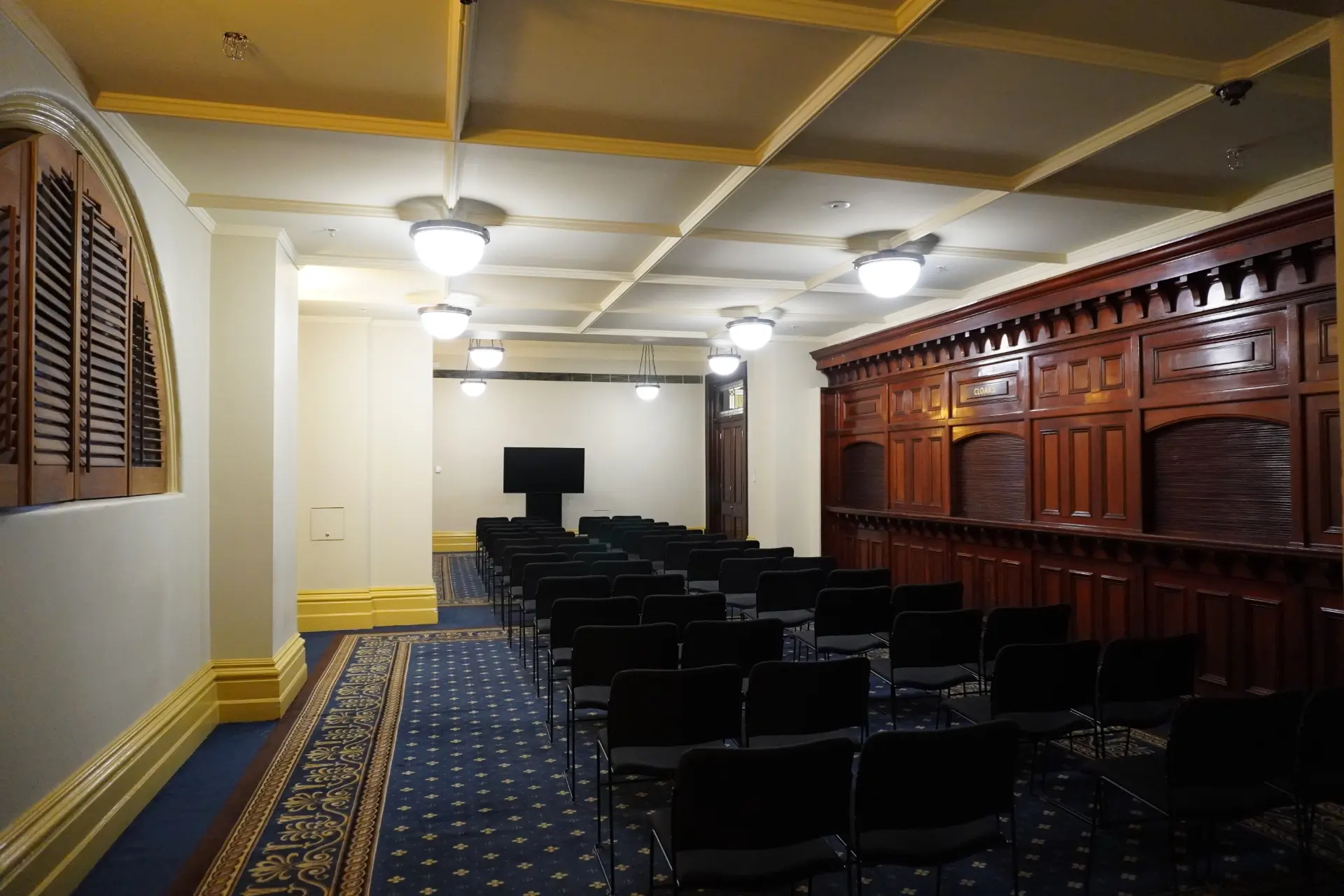 Collins Cloakroom Venue Hire | Showtime Event Group